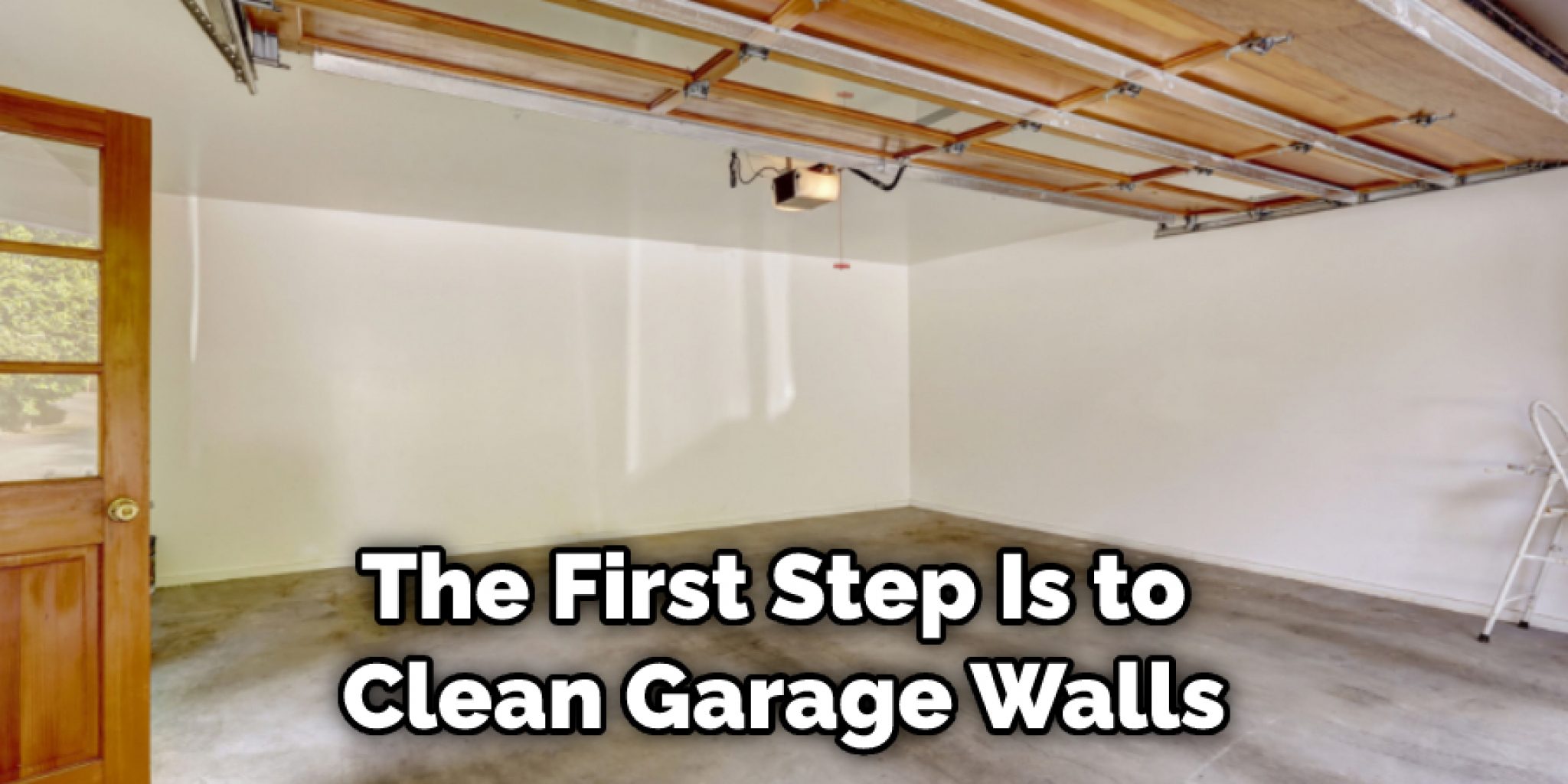 How to Paint Unfinished Garage Walls | 8 Steps Instructions