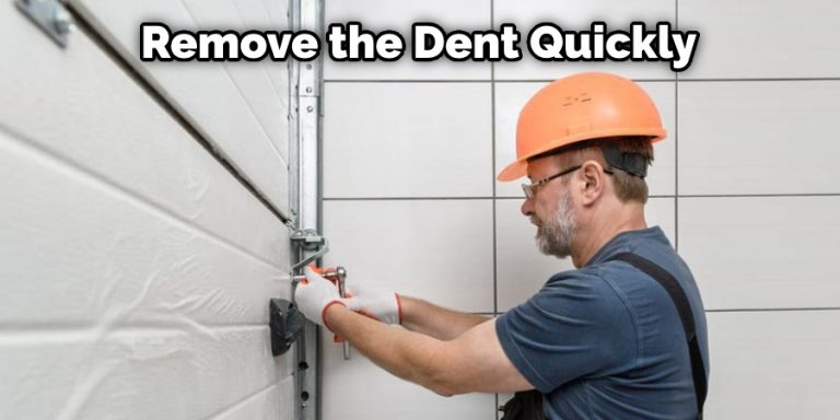 How to Fix Dent in Garage Door | Step by Step Guide (2022)
