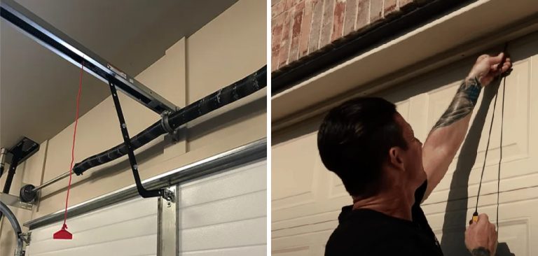 How to Open Garage without Power from Outside | 2 Easy Steps