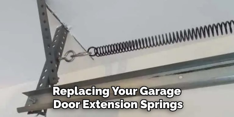 How to Replace Garage Door Extension Springs | 10 Easy Steps