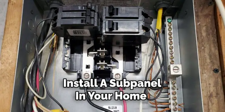 How to Install a Subpanel in Garage | Helpful Example (2025)